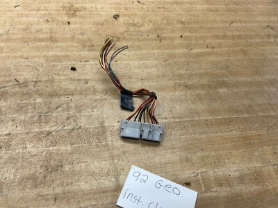 1992-1995 GEO METRO INSTRUMENT CLUSTER GRAY WIRING CONNECTOR PIGTAIL | eBay