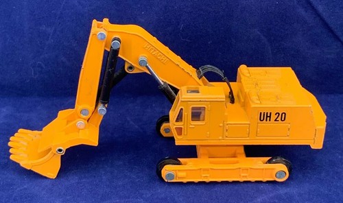 VINTAGE SHINSEI HITACHI UH20 DIECAST MINI POWER LOADER SHOVEL #29 MADE ...