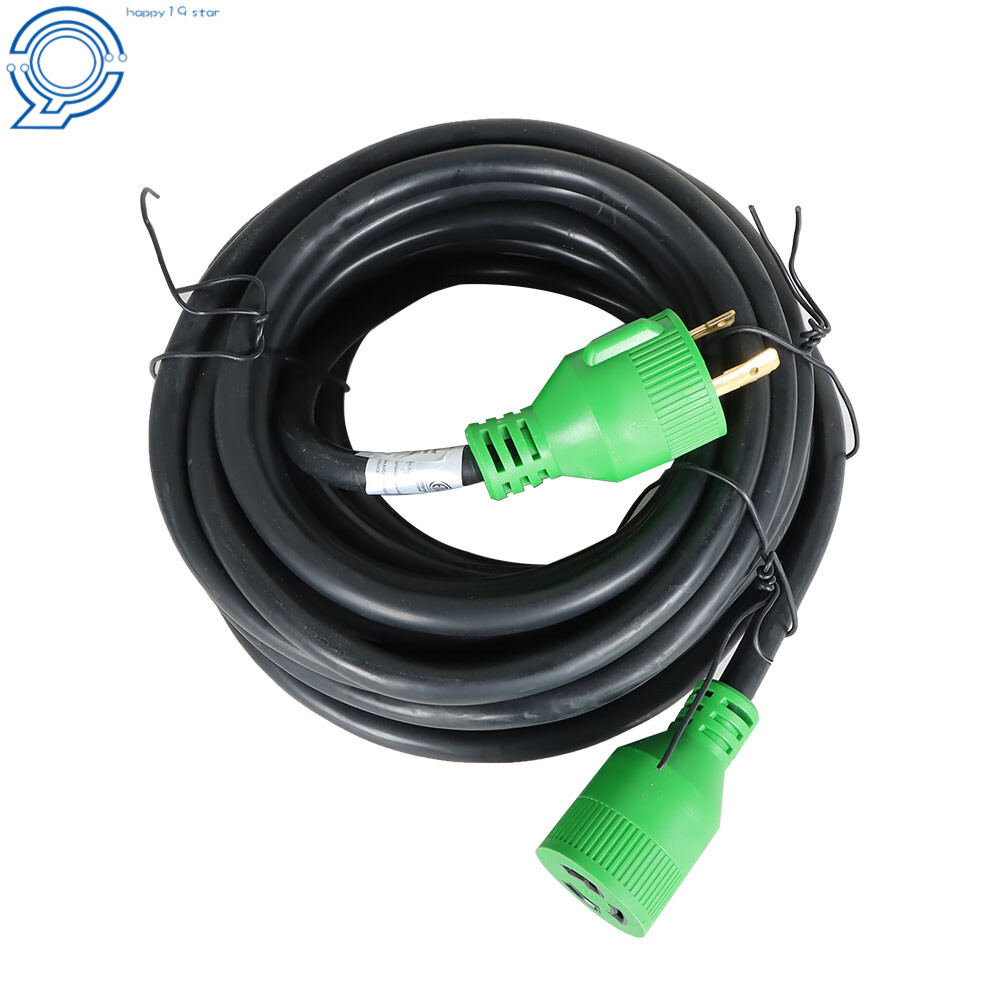 Generator Extension Cord 10-100 Ft 3 Prong Power Cable 10 3 30 Amp ...