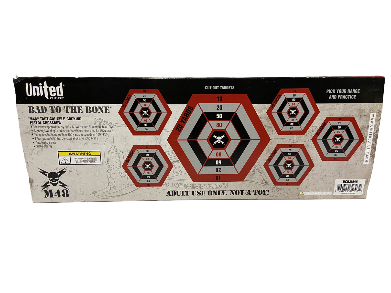 United+Cutlery+M48+Hell+Hawk+Assault+Crossbow+Pistol+-+Black for sale ...