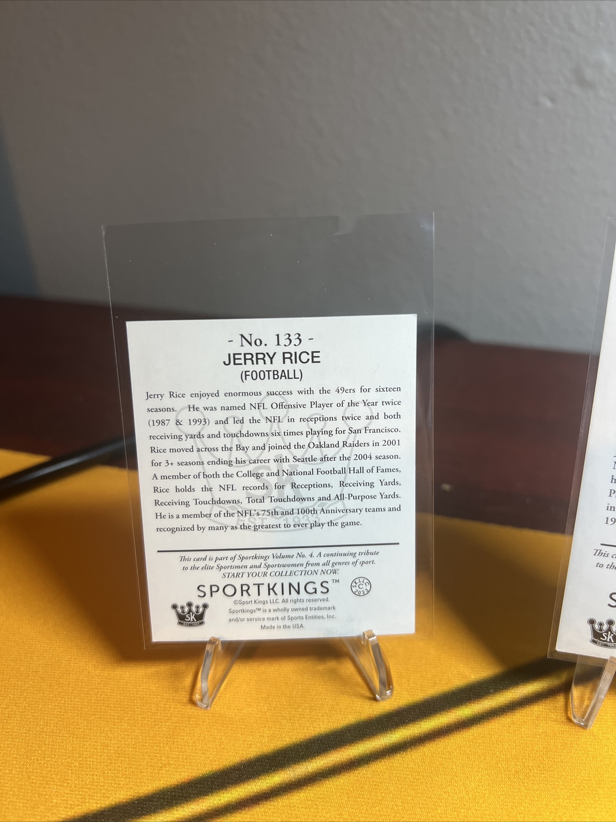 2023 Sportkings Volume 4 - Mini #133 Jerry Rice for sale online | eBay