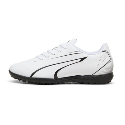 Puma Vitoria TT (Astro Turf) Football Boots 6 White/Black 6 White/Black ...