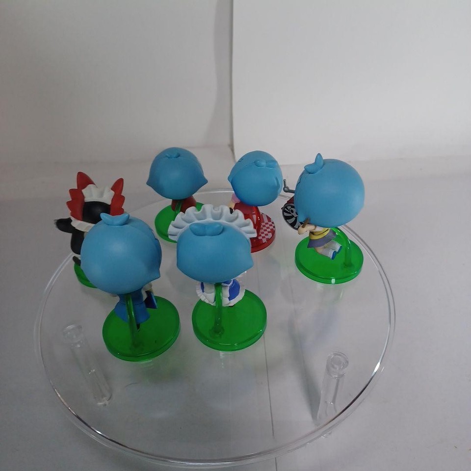 Evangelion School Rei Figure Set of 6 No Box Condition Please Read ...