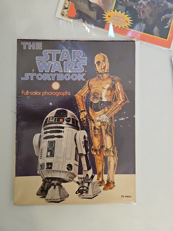 Vintage Star Wars Mag & Coloring Book Lot: TPM TV Guide, Mad Spoof ...
