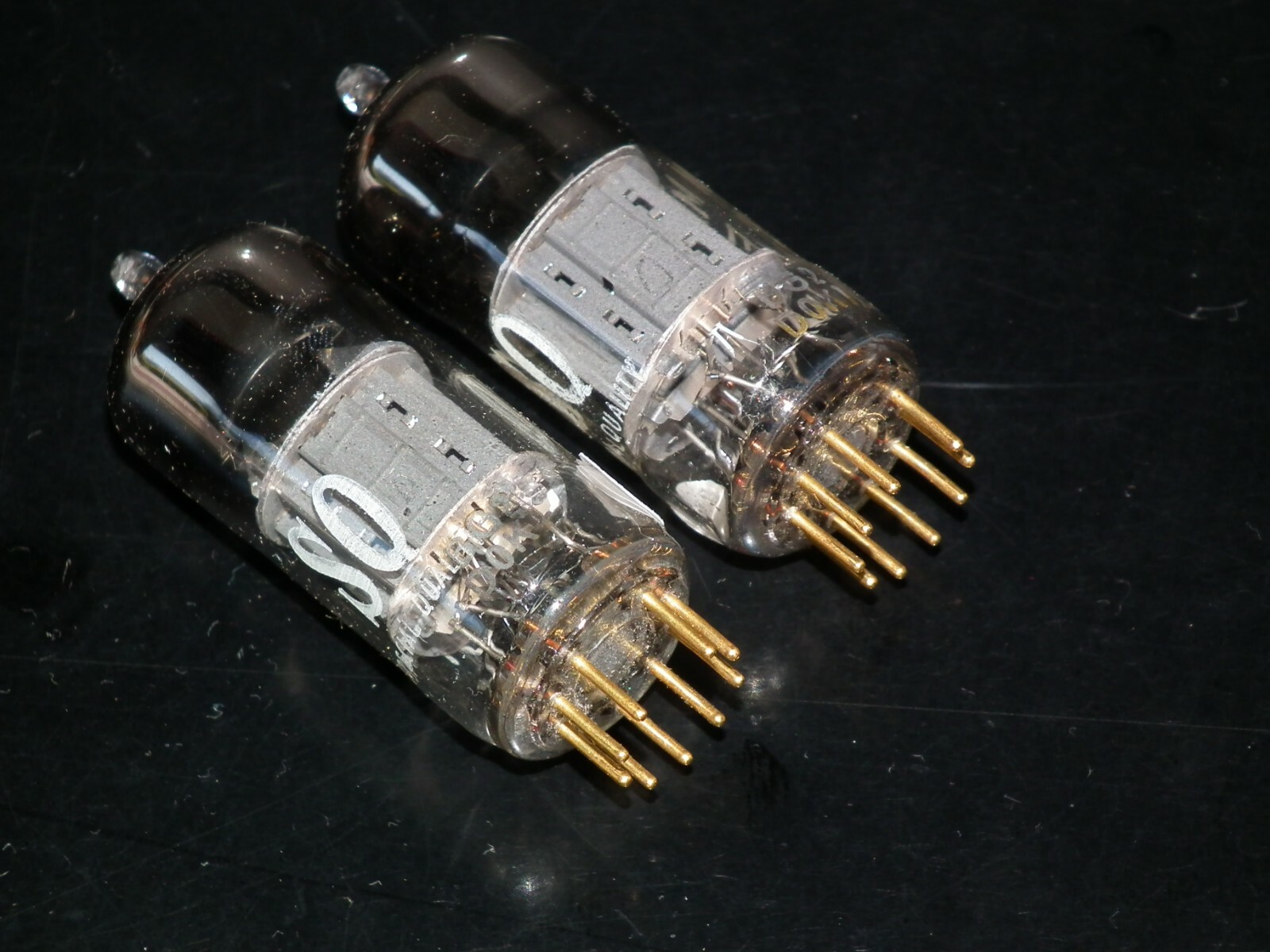 VALVO GERMANY E80CF 7643 for McIntosh MR-67 65B 71 Pinched Waist!!! Philips SQ | eBay