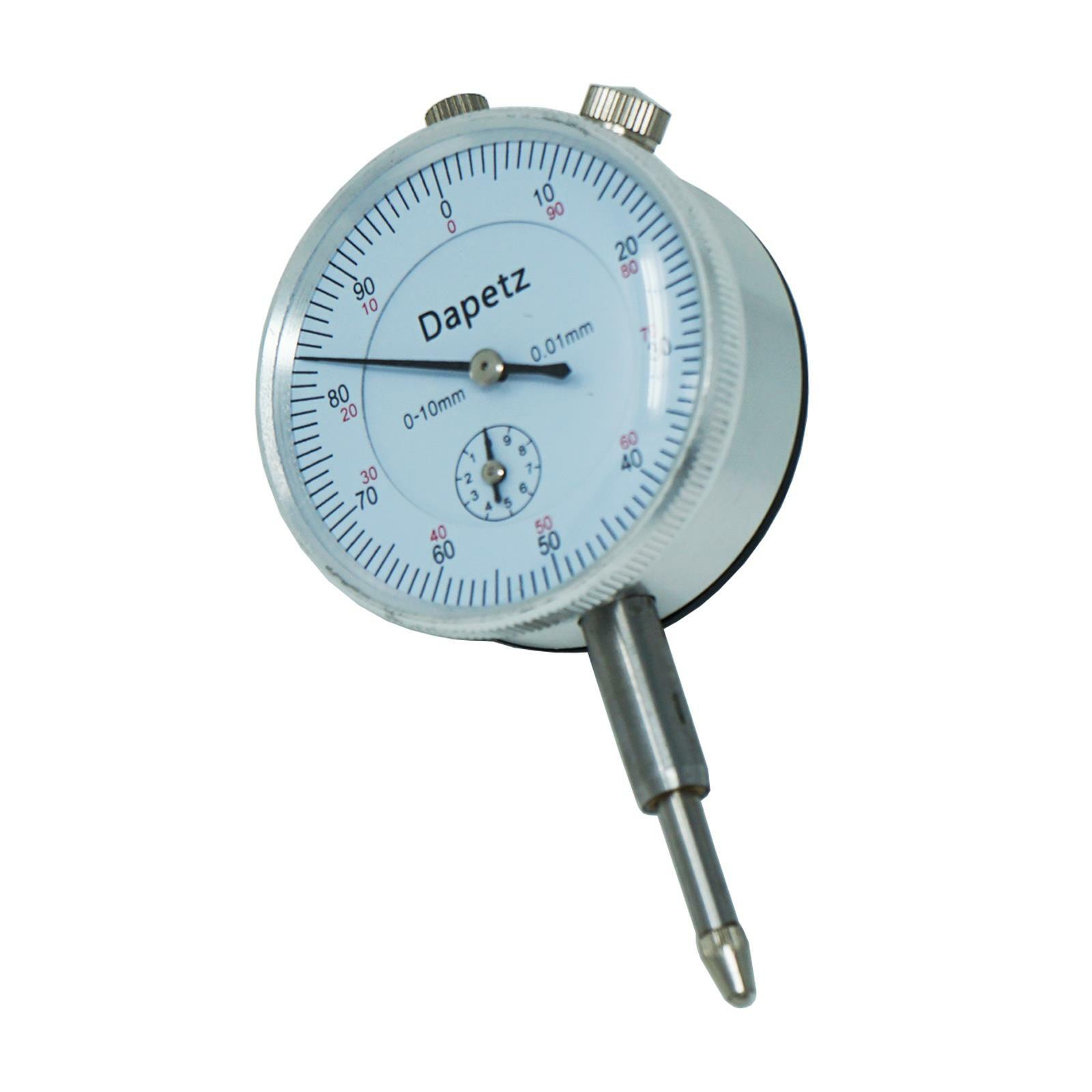 DTI Dial Indicator Gauge with Magnetic Base Stand Engineers Clock ...