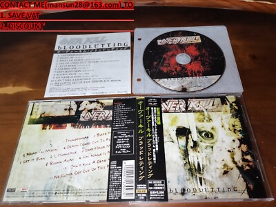 Overkill / Bloodletting JAPAN+1 CRCL-4767 *P | eBay