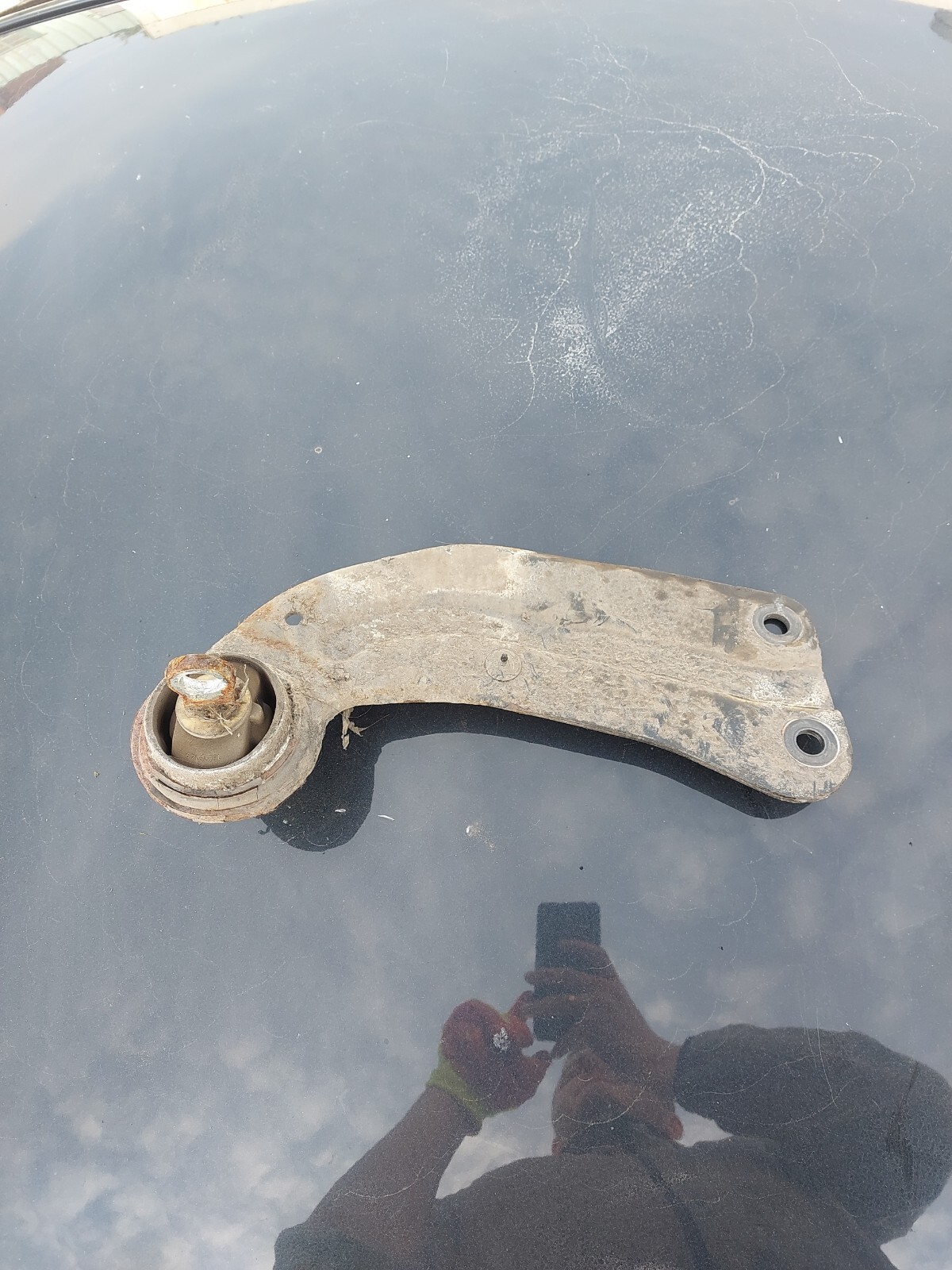 VAUXHALL INSIGNIA N/S LEFT REAR SUSPENSION CONTROL ARM WITH WISHBONE ...