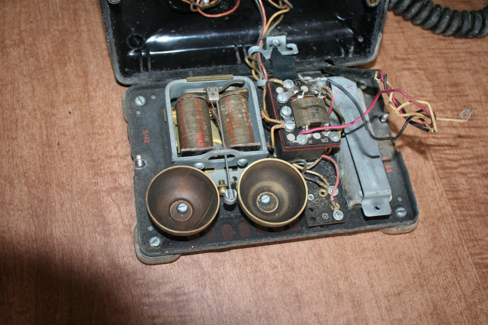 Vintage Western Electric Phone 1942 Model 302 F1 Handset Untested See ...