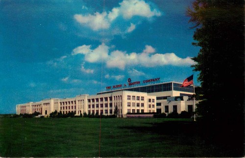 Postcard Glen L Martin Company Baltimore Defunct Unposted | eBay