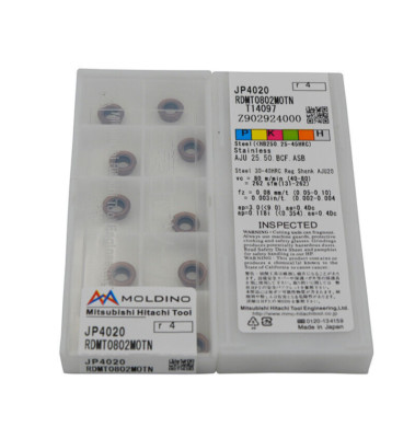 HITACHI 10pcs RDMT0802MOTN JP4020 CNC NEW Milling Inserts for Steel ...