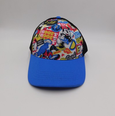 Disney Mickey Mouse Minnie Hat Cap Snapback Adjustable Mesh Goofy ...