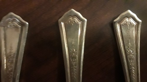 Three Vintage possibly Hotel CC engraved R & B silverplate Teaspoons | eBay