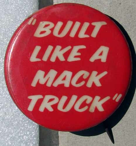 RARE EARLY MACK TRUCK ADVERTISING PINBACK BUTTON NICE L@@K #H587 | eBay