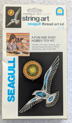 String Art Seagull Kit Open Door Enterprises, Inc. - NEW Sealed - MCM ...