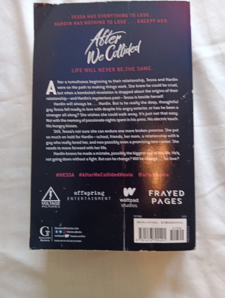 After We Collided Anna Todd Romance New York Times Bestselling Author ...