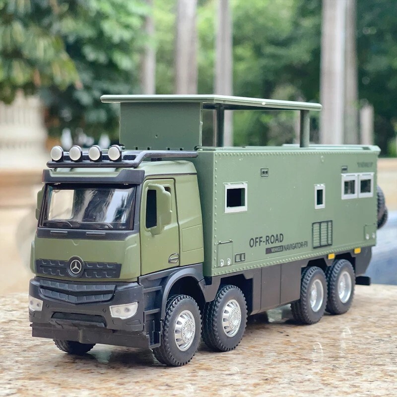 1/24 NOMADISMs Arocs Unimog Alloy Motorhome Diecast Model - Off-road RV ...