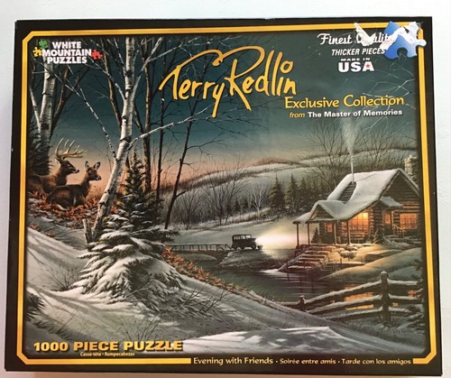Terry Redlin Evening With Friends 1000 Piece Jigsaw Puzzle 724819251445 ...