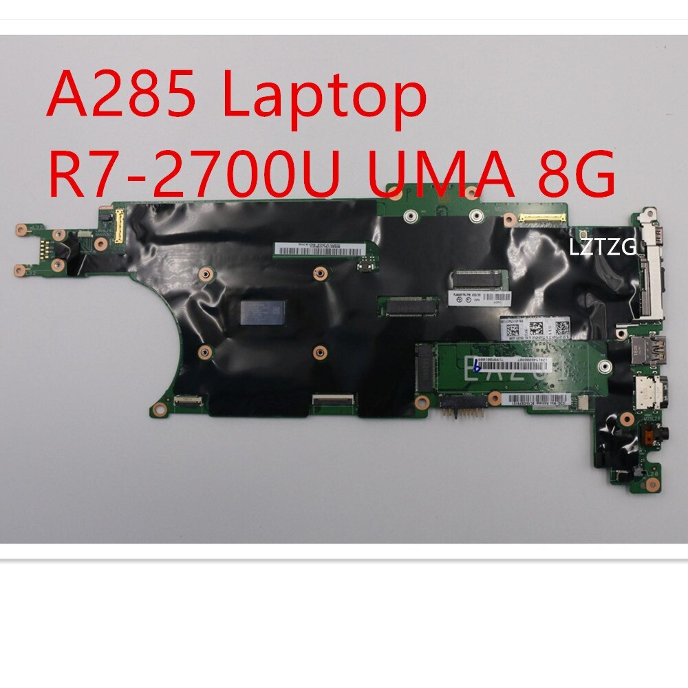 Motherboard For Lenovo ThinkPad A285 Laptop Mainboard R7-2700U UMA 8G ...