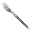 Oneida MIDNIGHT Stainless S.S.S. Black Accent Floral Silverware ...