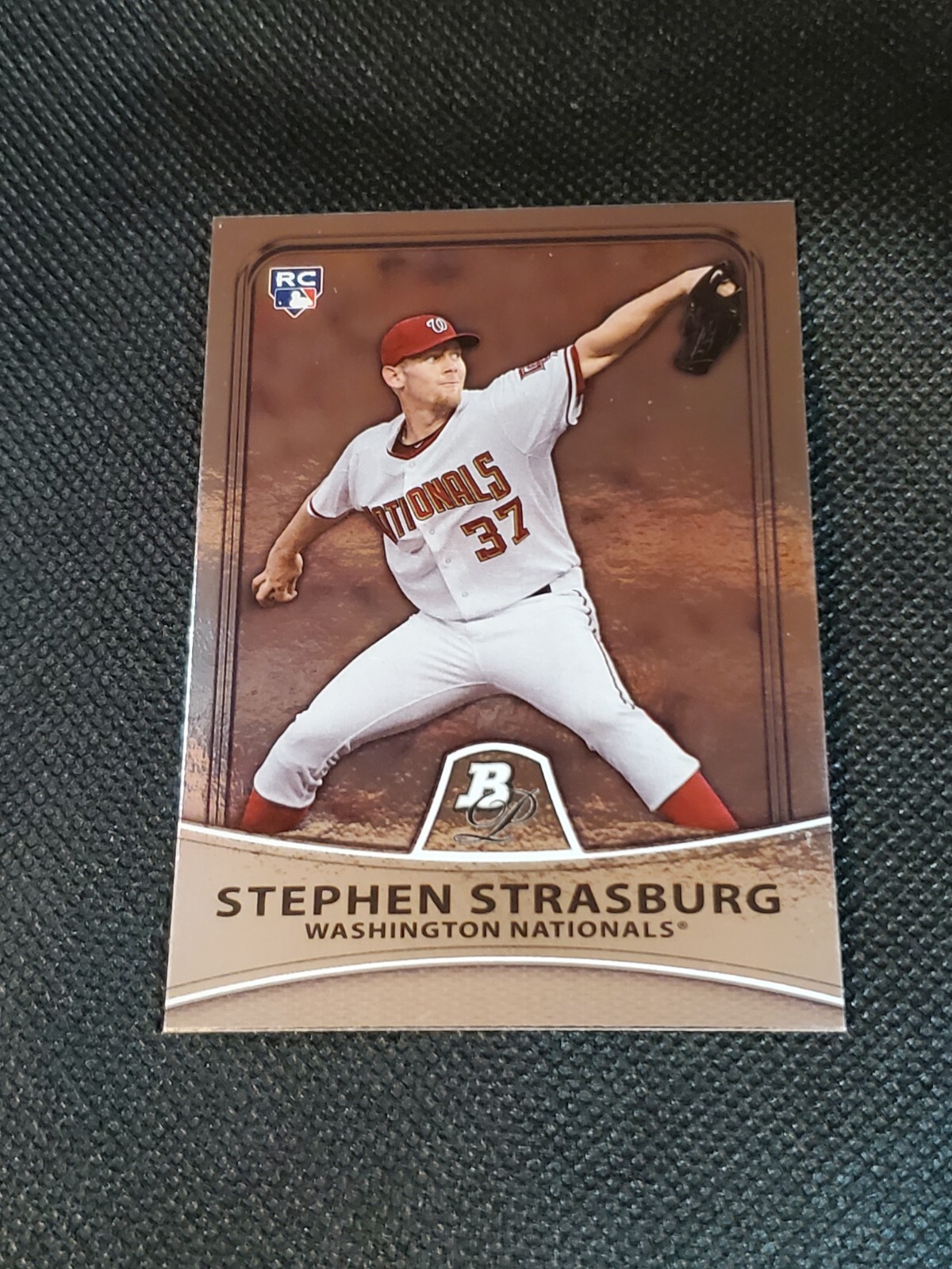 2010 Bowman Platinum • ROOKIE CARD • STEPHEN STRASBURG | eBay