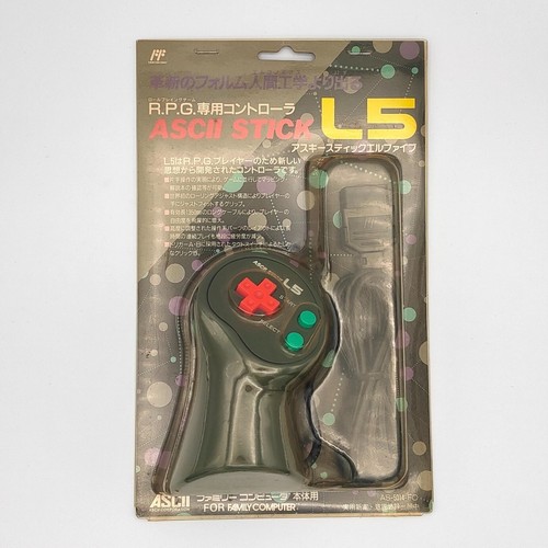 Ascii Stick L5 Role Playing Game Controller 1990 Nintendo Famicom NES ...