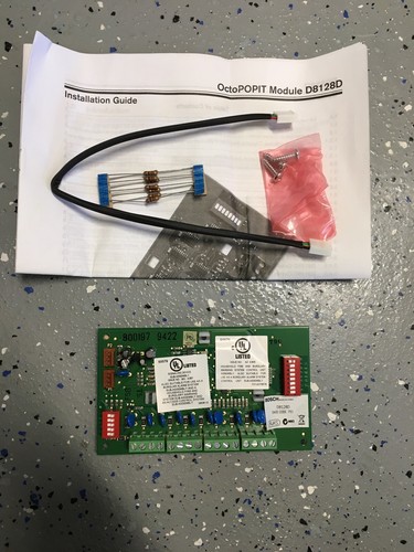 BOSCH TADIONICS D8128D OCTOPOPIT MODULE - NEW - 8 ZONE EXPANSION BOARD ...