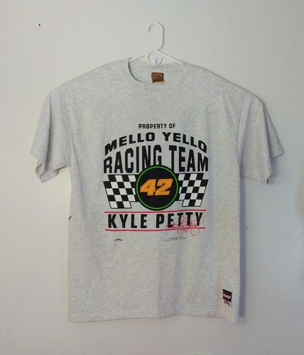 💥Vintage Kyle Petty #42 Mello Yello Nascar T Shirt S… - Gem