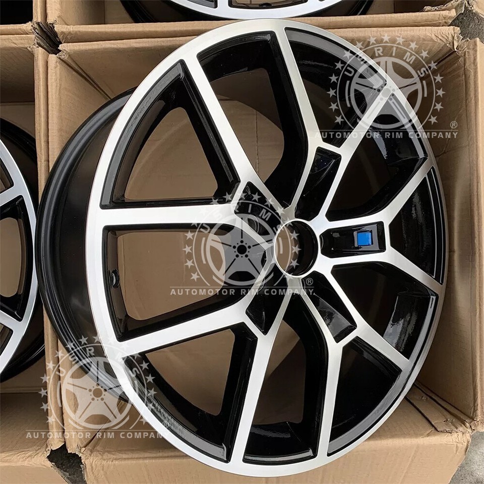 1PC CUSTOM 19" BLACK STYLE WHEELS RIMS FITS FOR VOLVO V60 S60 POLESTAR ...