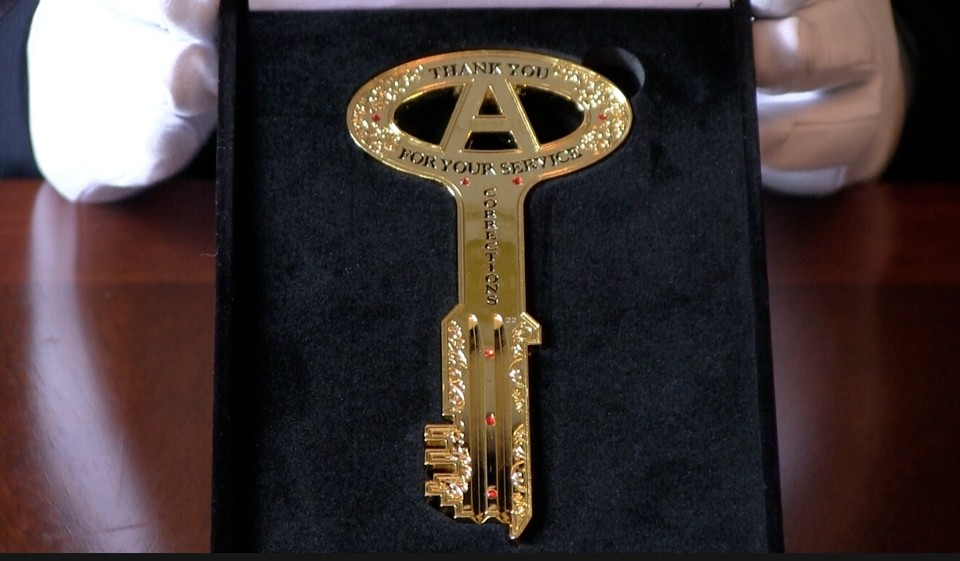 Folger Adam Key - THANK YOU FOR YOUR SERVICE -Ruby Edition (with Gift ...