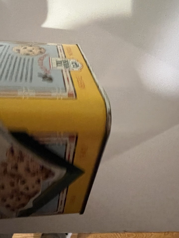 Nestle Toll House Cookies Cookie Yellow Metal Kitchen Tin Decoration ...