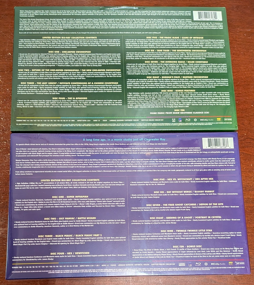SHAWSCOPE VOLUME 3 AND VOLUME 4 - Brand New Limited Edition Blu Ray Box ...