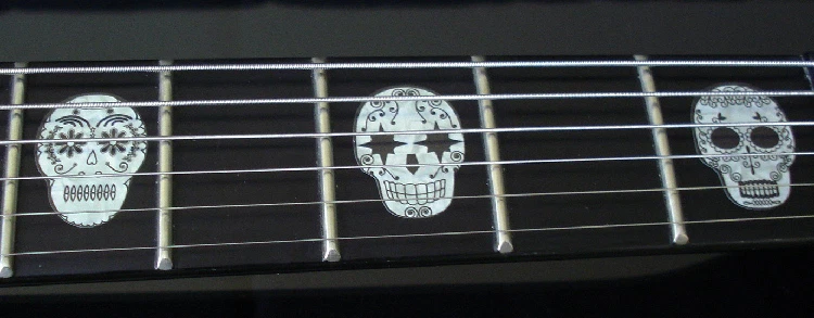 Bass Skull Inlays