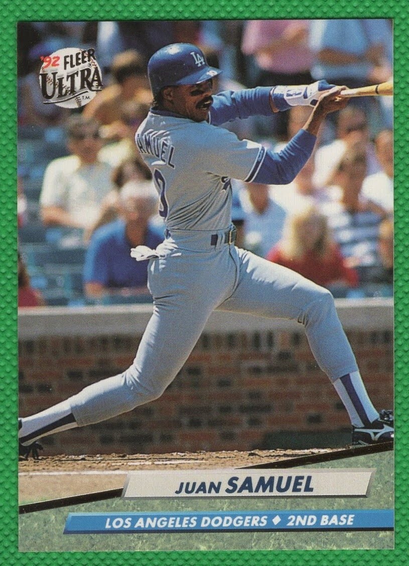 1992 Fleer Ultra - #216 Juan Samuel for sale online | eBay