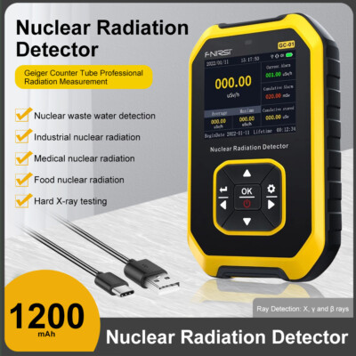 Nuclear Radiation Detect Geiger Counter Dosimeter Professional ...