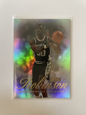 David Robinson Flair Showcase Holographic Card/Insert Great 90’s ...