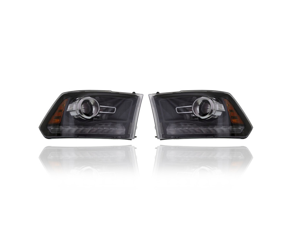 Headlight for 13-15 RAM Pickup 1500/2500/3500 Halogen Set 68093220AD ...