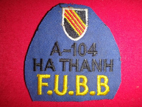 Vietnam Guerre États-unis 5th Sfg Dét. A-104 À Ha Thanh F. U.B.B ...