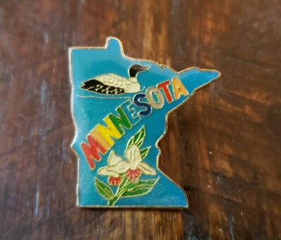 MINNESOTA State Pinback Pin. Fast Free Shipping | eBay