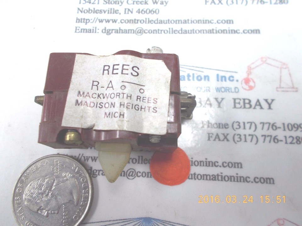 REES R-A/RA Contact Block | eBay