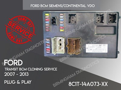 Ford Transit BCM Repair Clone Fix Service 2006-2013 8C1T-14A073-XX 24hr ...