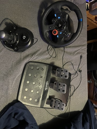 logitech G29 racing wheel with Pedals and Shifter BARELY USED!! | eBay