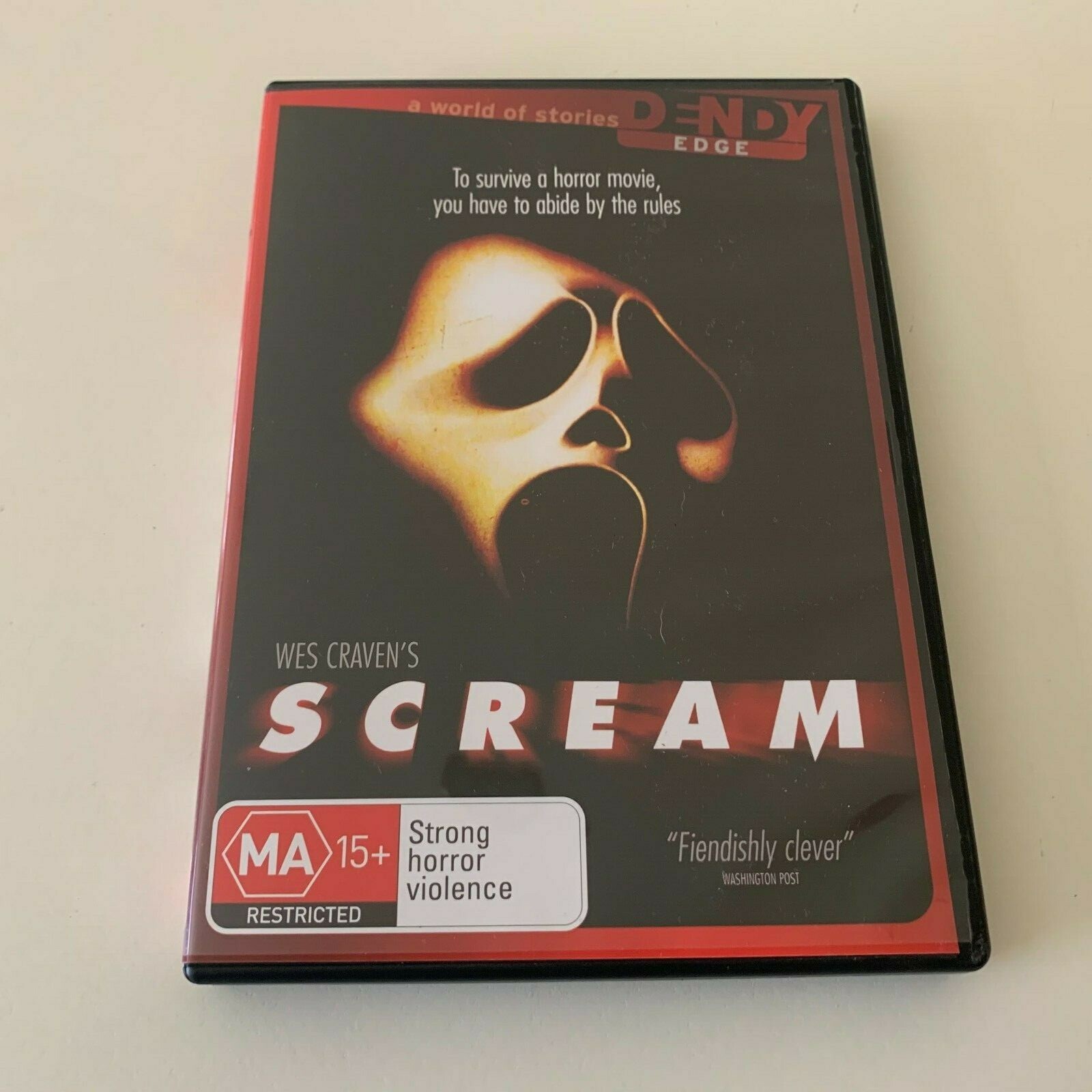 Wes Craven's Scream DVD 9339065002607 | eBay