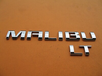 08 09 10 11 12 13 14 15 CHEVROLET MALIBU LT REAR EMBLEM LOGO BADGE SIGN ...