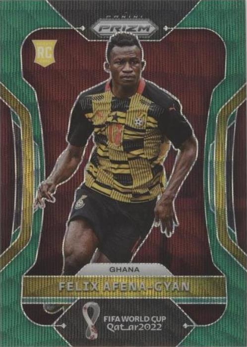 2022 Panini Prizm World Cup Qatar - Felix Afena-Gyan #231 Green Wave ...