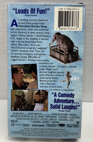 Operation Dumbo Drop (VHS, 1996) for sale online | eBay
