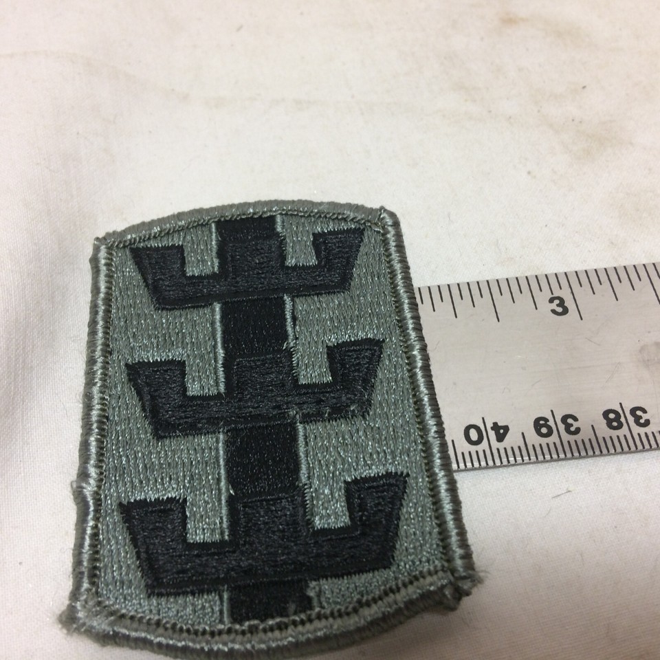 Military Patch Badge Army 130th Engineer Brigade ACU Hook Loop Back ...
