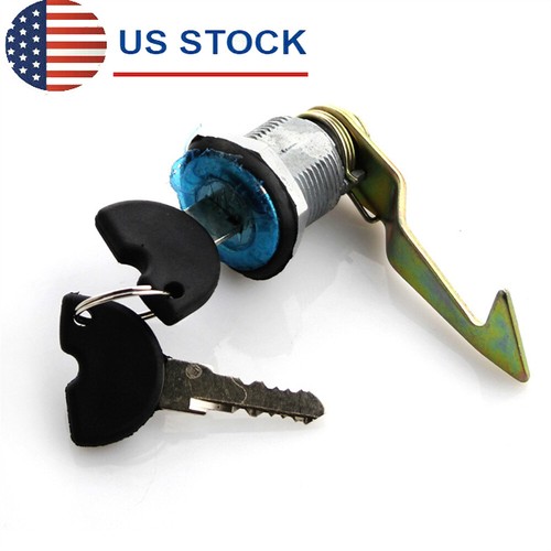Motorcycle Moped Tail Box Lock Rear Trunk Lock w/ 2 Keys Kit Parts ...