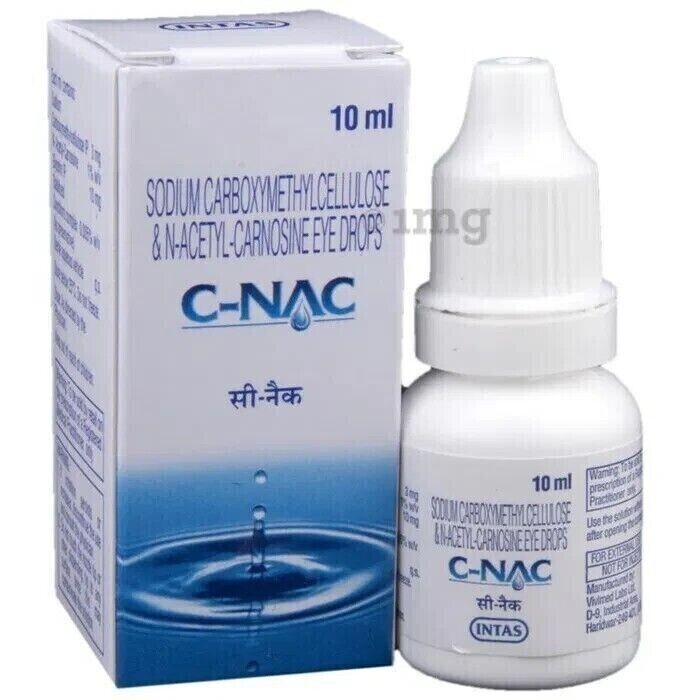 C-NAC Eye Drop (N-Acetyl-Carnosine) Eye Drops - 10 ml + FS | eBay