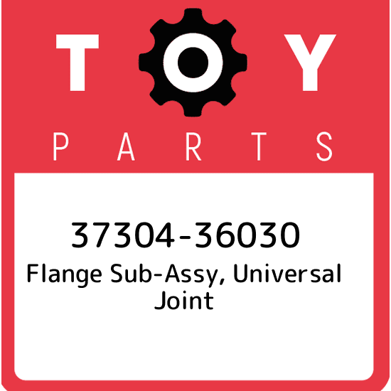 37304-36030 Toyota Flange sub-assy, universal joint 3730436030, New ...